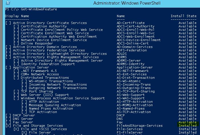 How to install multiple roles / features on Windows | Venkat's Blog