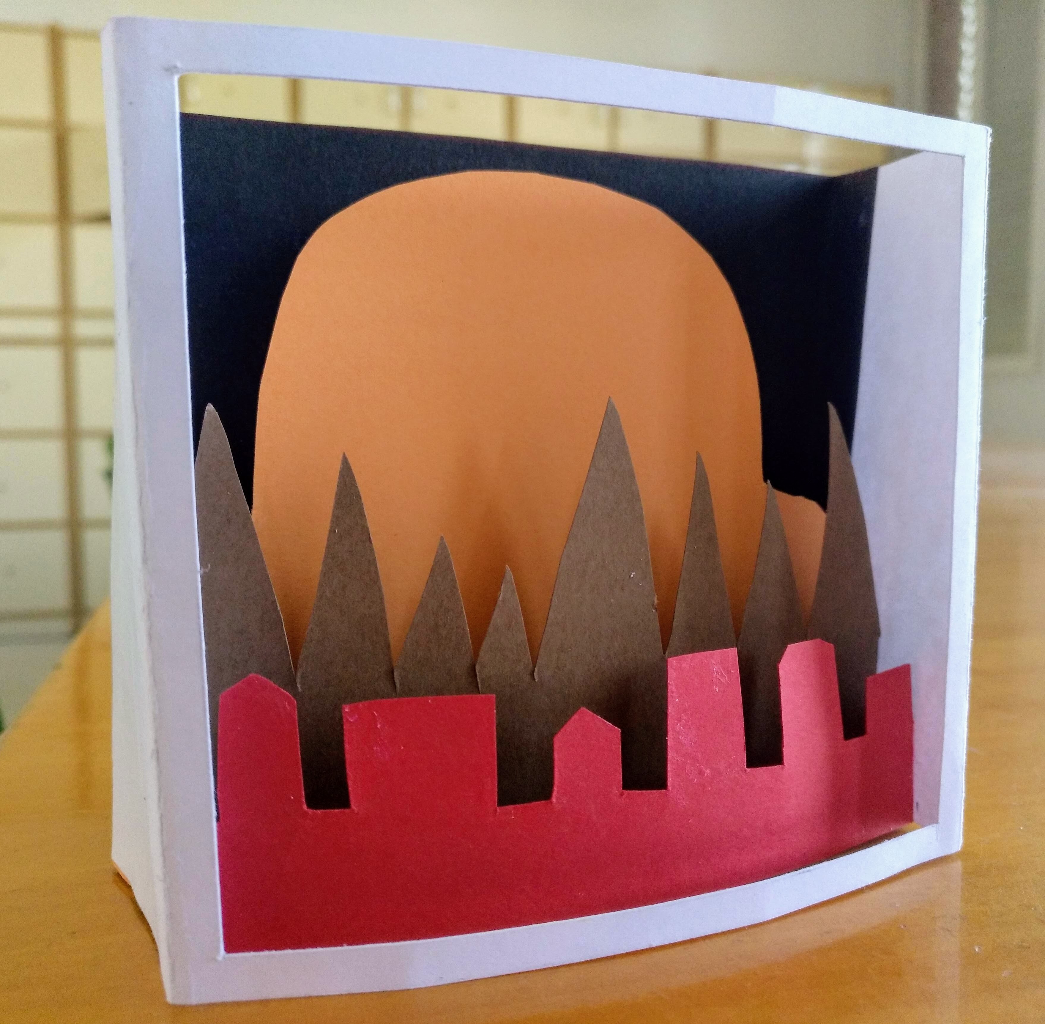 PLÁSTICA EN EL VALLE: DIORAMAS: FORMA Y COLOR