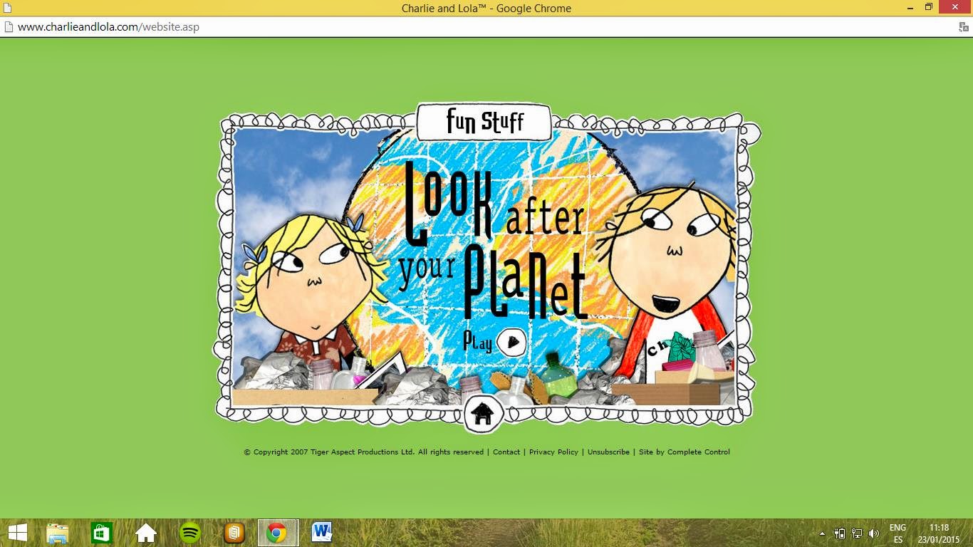 ENGLISH3rd: RECYCLING GAME