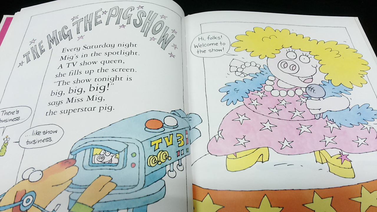 Kid Books Blog: 294.Mig The Superstar Pig