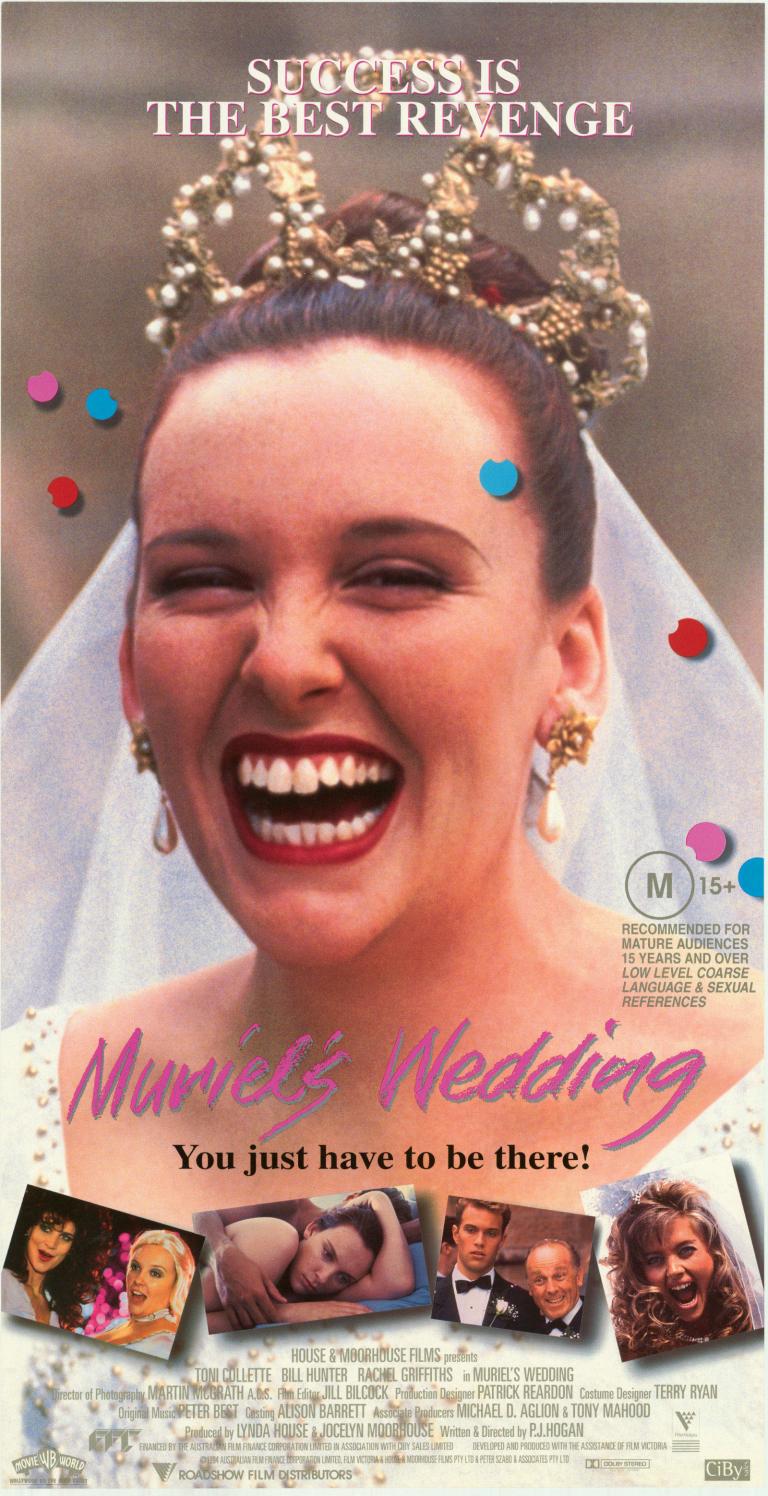 LIBROS ENVENENADOS Recomendaciones "Libros / Peliculas": La boda de Muriel (Muriel's Wedding)