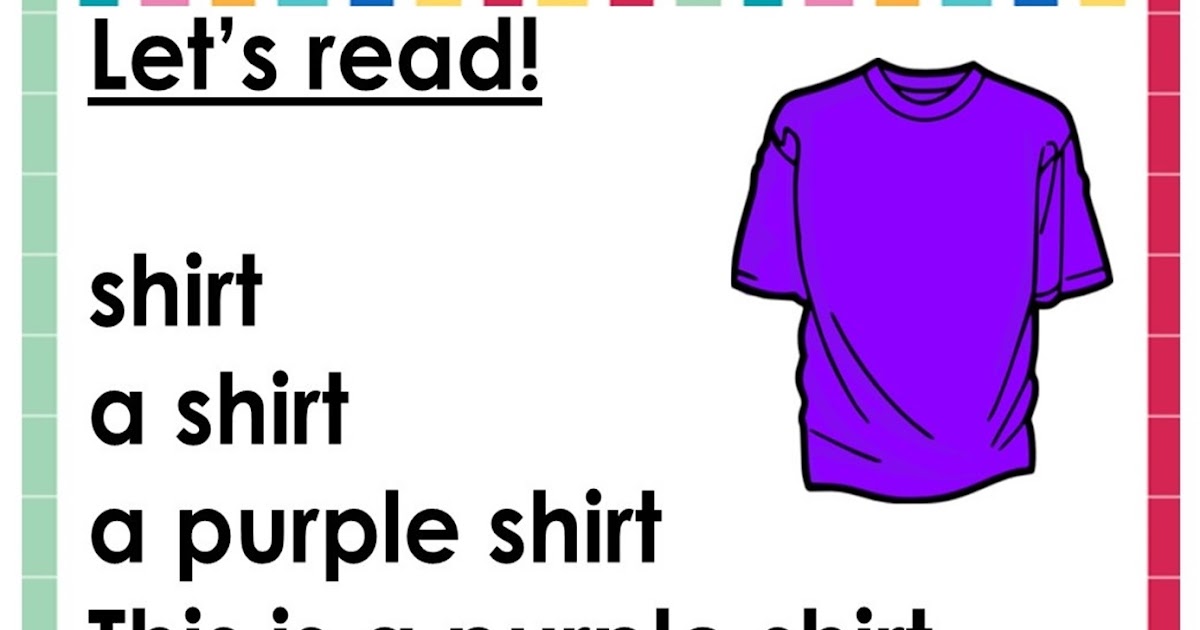 Teacher Fun Files: English Reading Passages about Colors