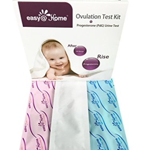 Easy@Home New FDA Registered Fertility and Ovulation Tracking Home Test Kit