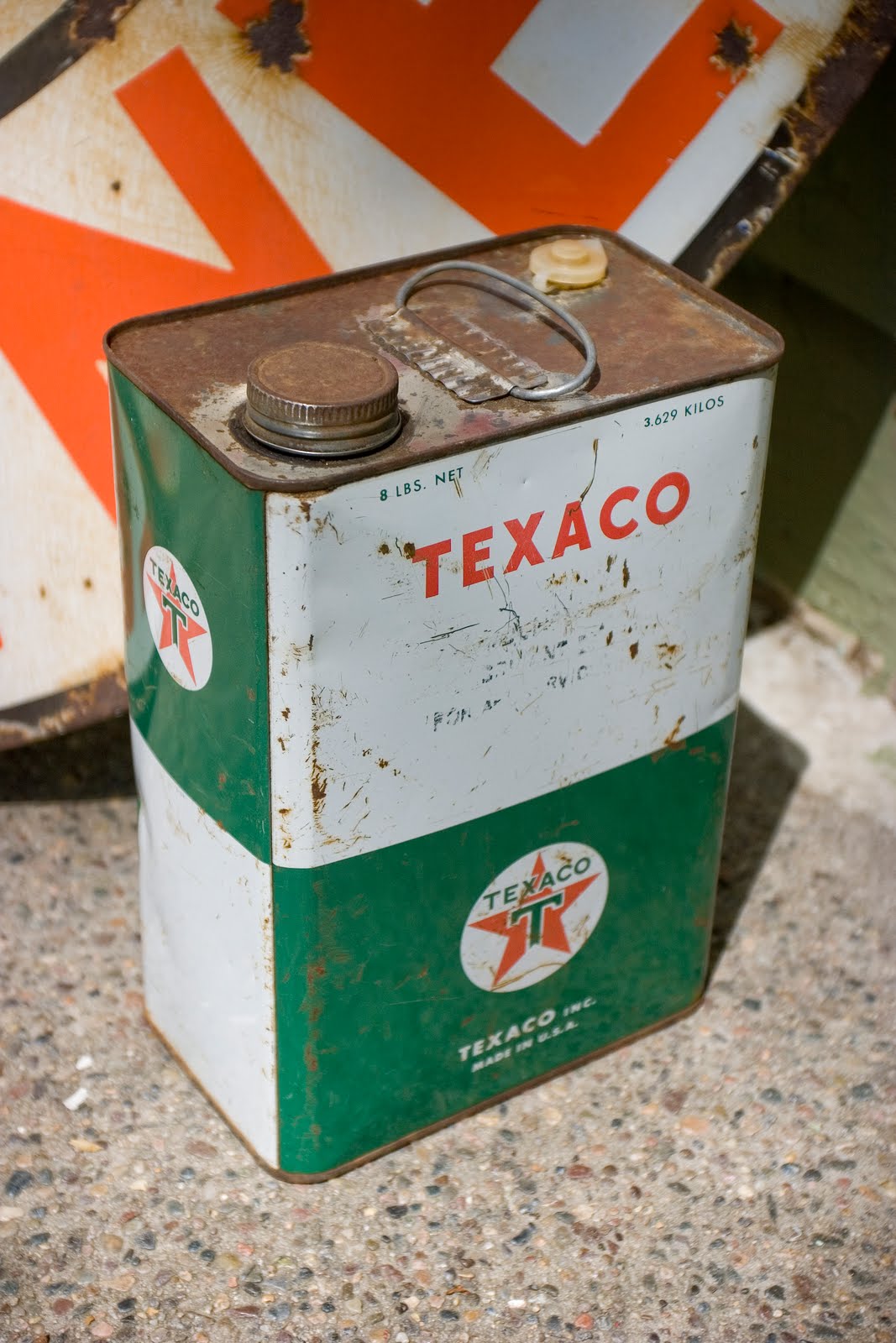 Golly what a swell blog: Texaco Oil Can