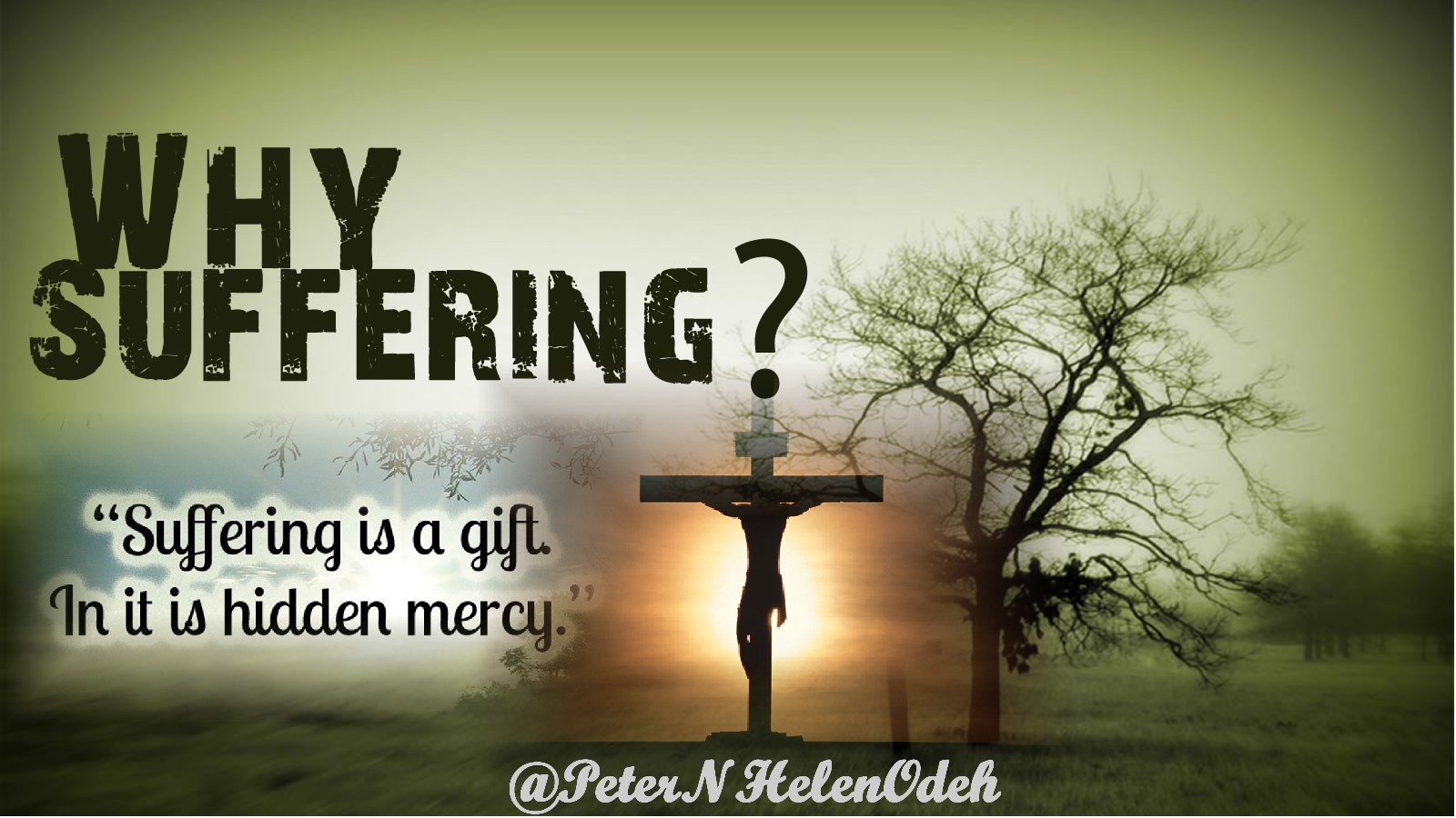 FocusInLove: Why do good people suffer? (“The Mystery of Innocent ...