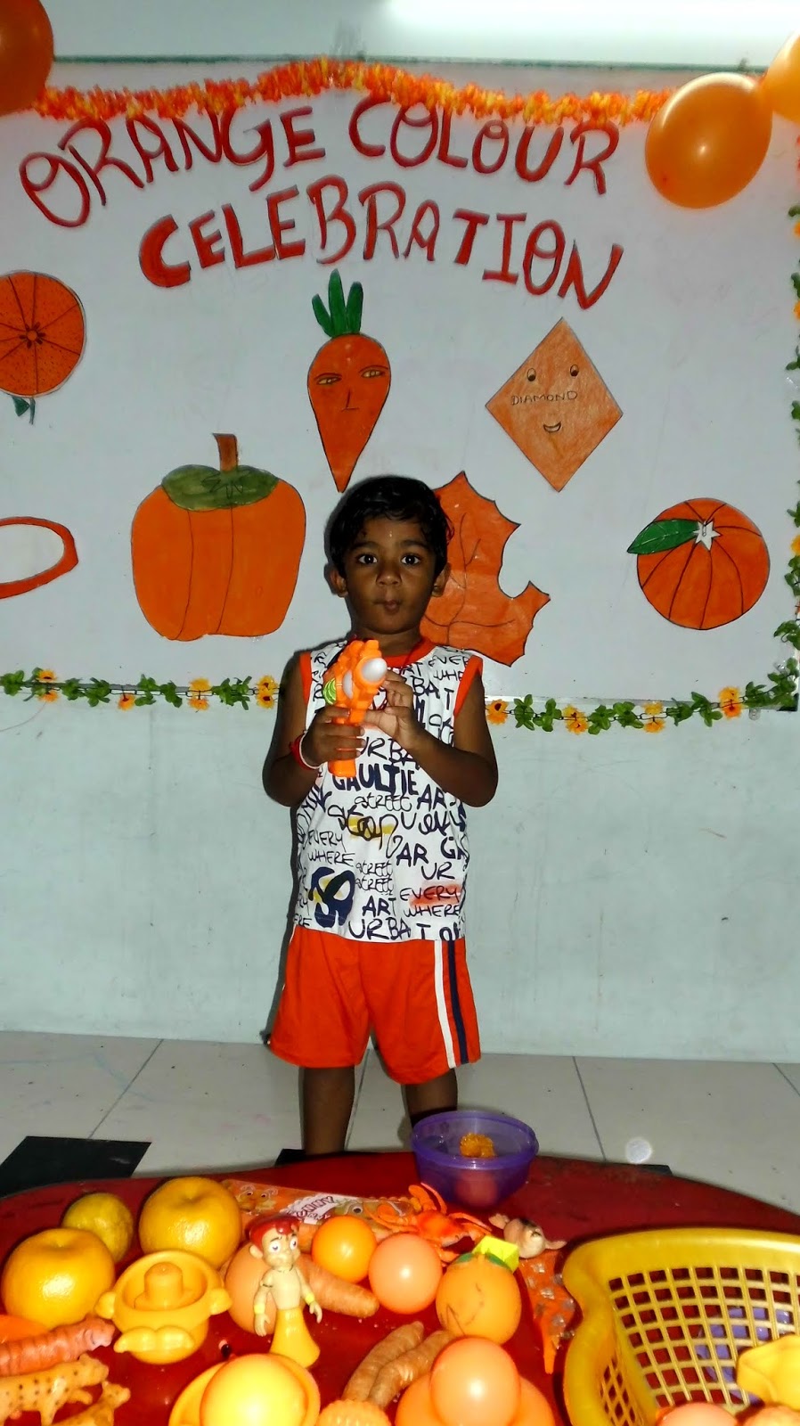 ORANGE COLOUR DAY CELEBRATION - PLAY GROUP & NURSERY | T.I.M.E KIDS PRE ...
