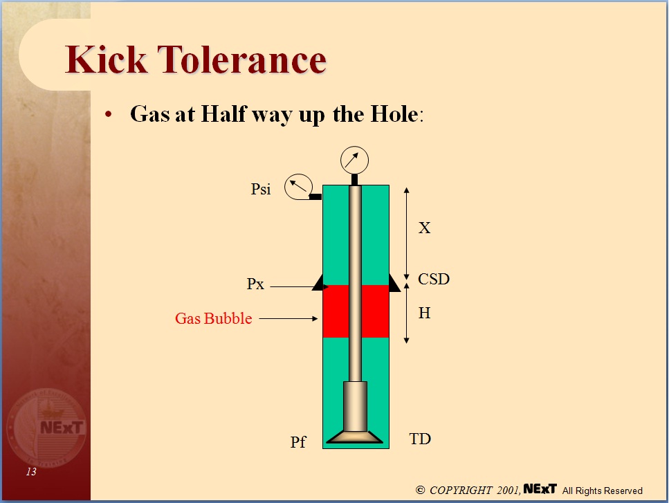 KICK TOLERANCE (Network Of Excellence in Training) ~ Oil-Rig Documents