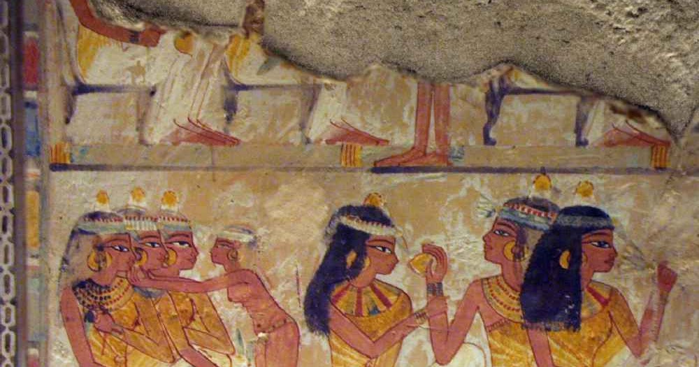Egipto en imagenes: TT52, the tomb of Nakht and his wife, Tawy