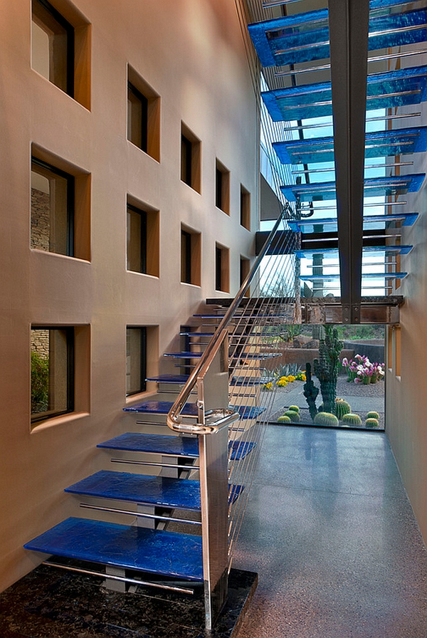 Ideas for integrating a glass ladder into your home - Lady's Houses