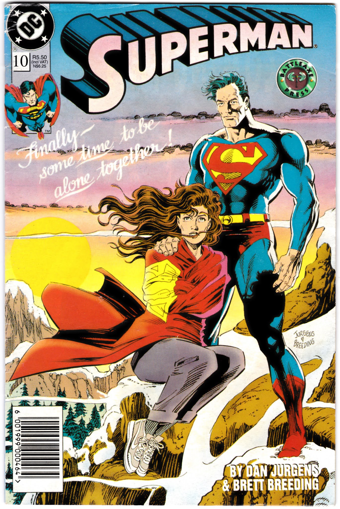 South African Comic Books: Battleaxe Press Superman 10