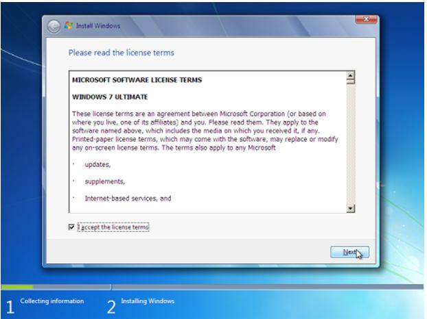 Installing Operating System Windows 7 - CTechOn
