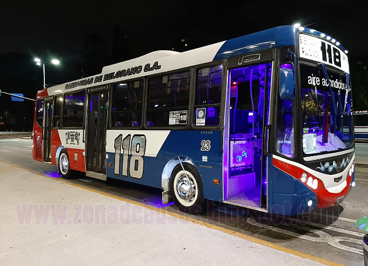 Colectibus - Zona de Buses: LINEA 118
