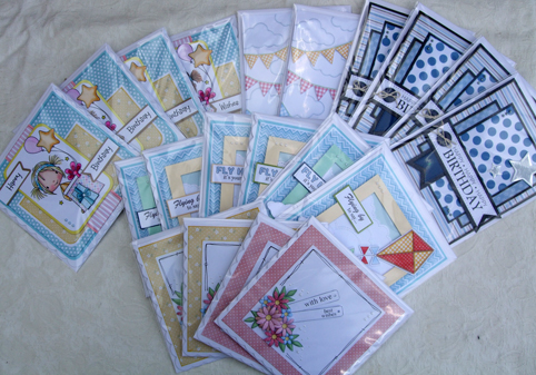 Ella's Design: Batch card making...