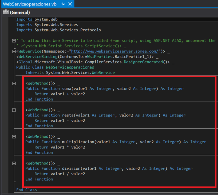 Crear y consumir un Web Service con VB.Net (Parte 1)