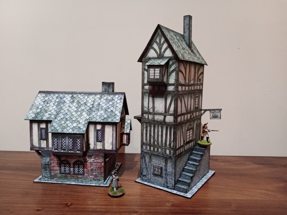 Card Stock Medieval Buildings | Lead Adventure Forum