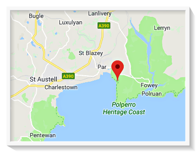 Mike's Cornwall: Polkerris The Fortified Cove, Cornwall