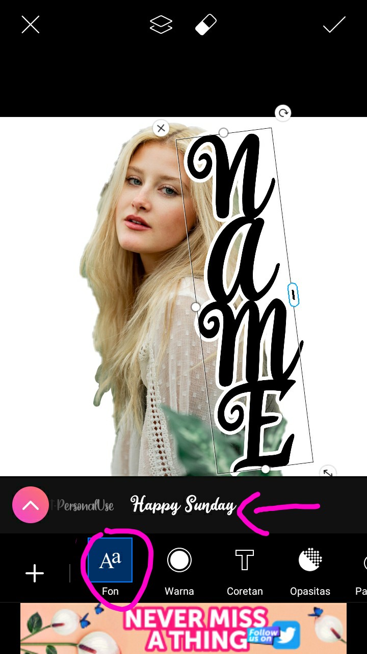 Tutorial Letter Potrait || 2 (Picsart Tutorial) - TutorialDuaEnam