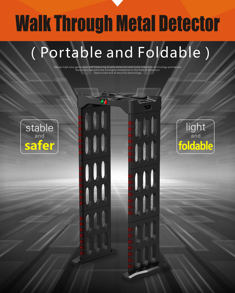 Portable Walk Through Metal Detector: Portable Walk Through Metal Detector