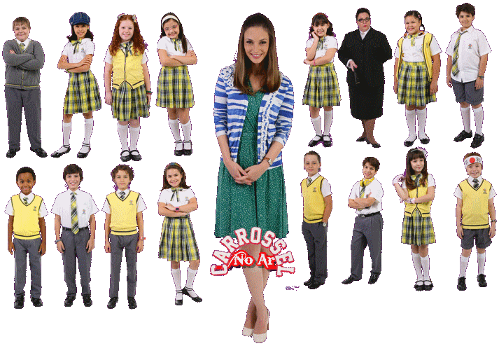 Carrossel: Carrossel em desenho animado