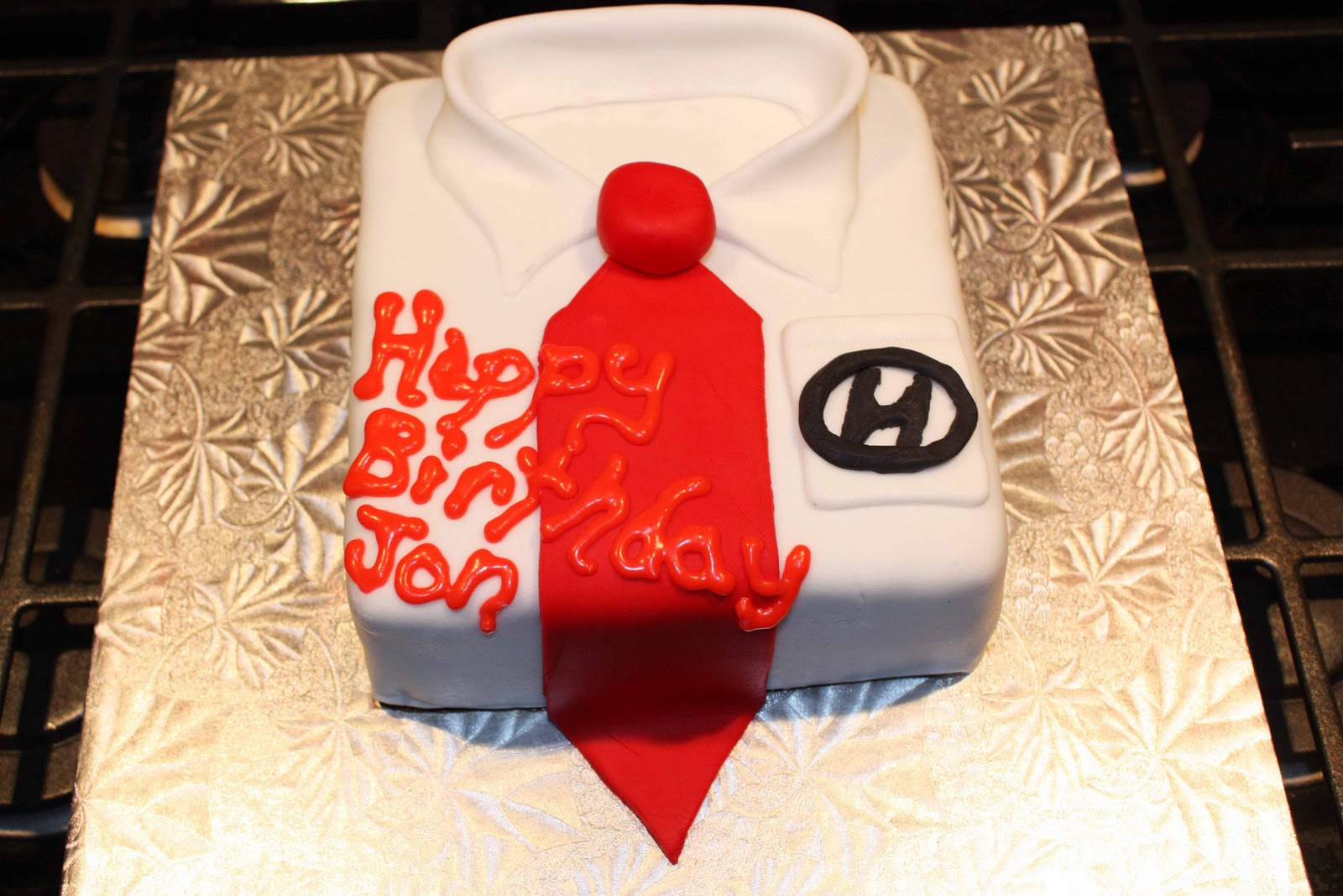Cup O Cake: Suit and Tie Birthday Cake