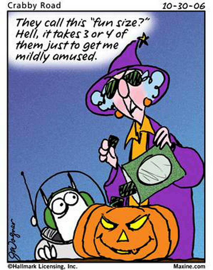 Chuck's Fun Page 2: Maxine cartoons