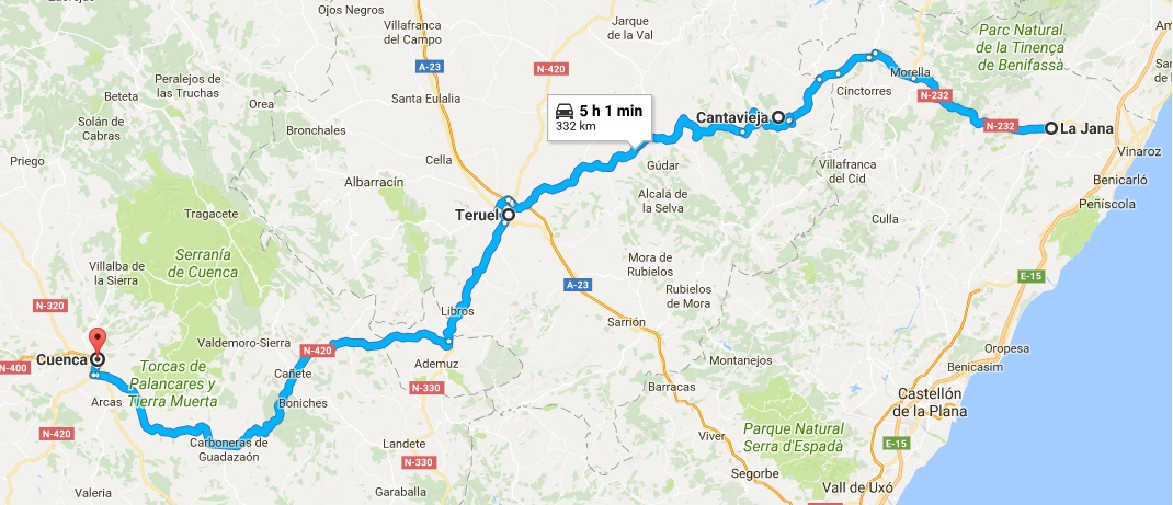 ha100docamino.com: Ruta de Otoño a Cuenca y su Serranía 21/22 de Octubre