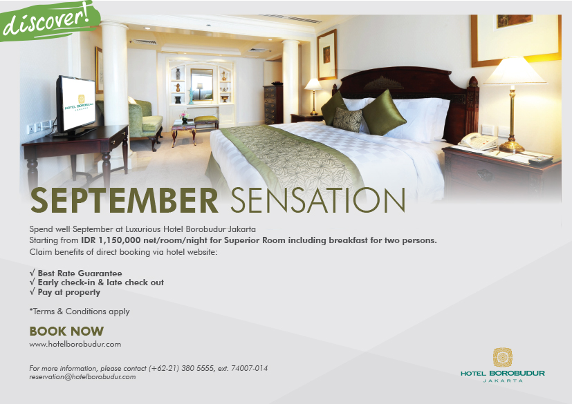 Room Promotion-September Sensation