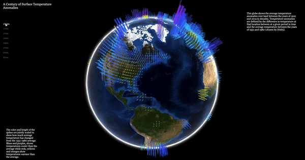 Maps Mania: Global Heating in 3D