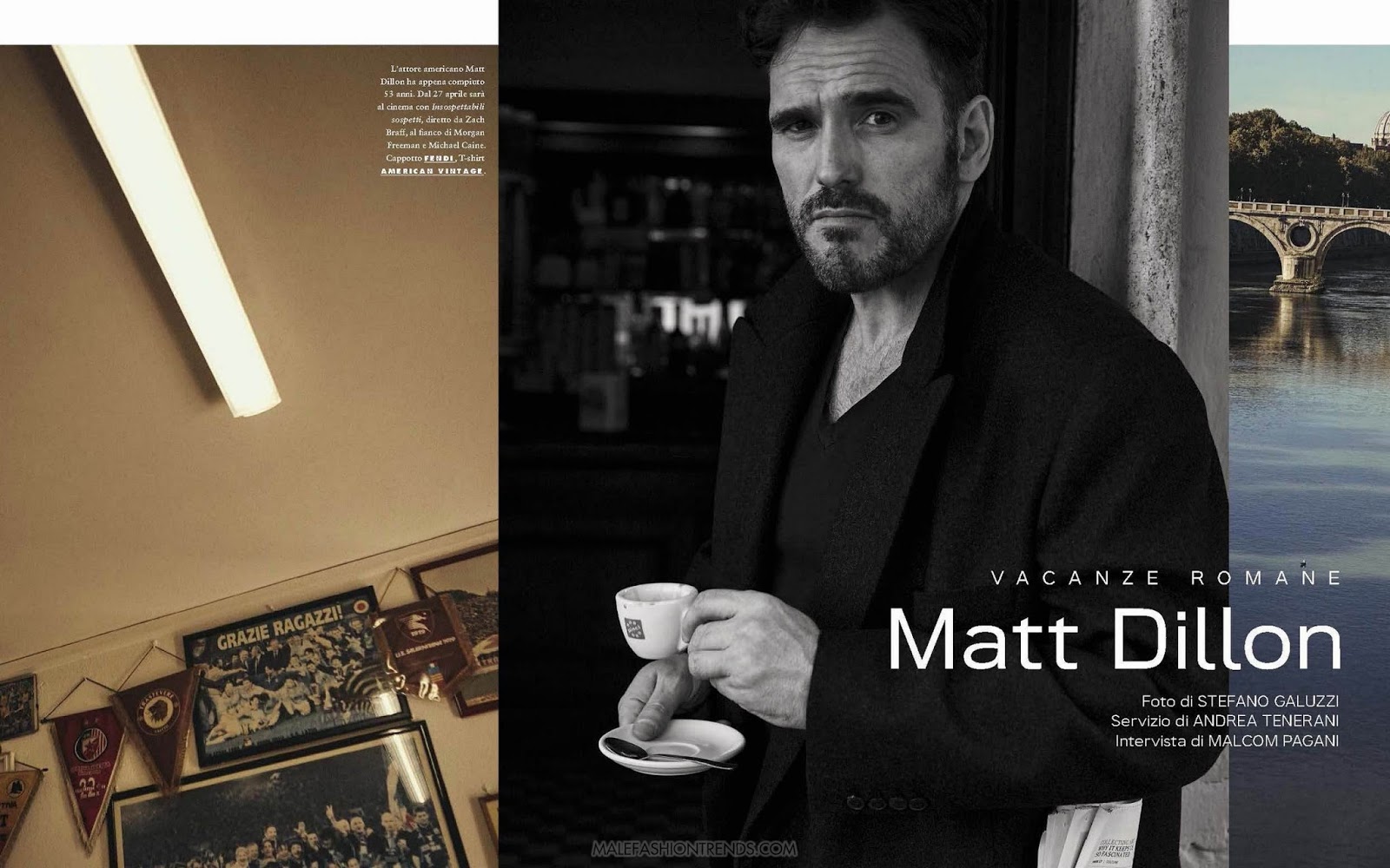 Matt Dillon para GQ Italia por Stefano Caluzzi