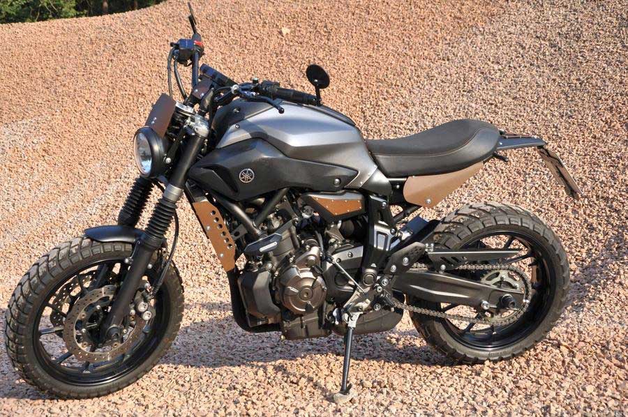 Yamaha MT-07 Custom By Thomas Neus - Yamaha Old Bikes List