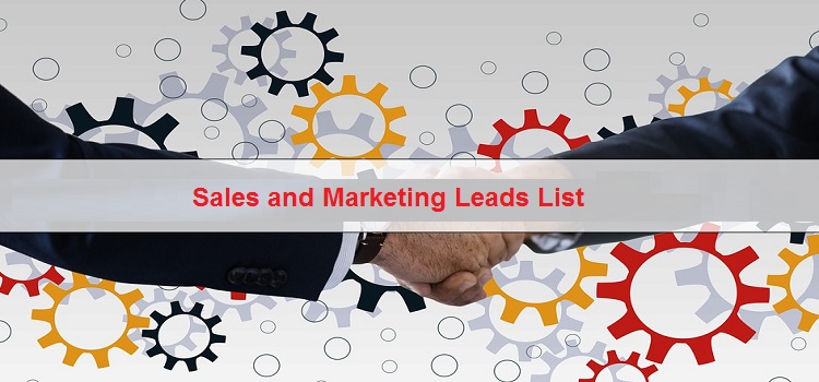 Sales and Marketing Leads List: Use Sales Leads Lists for Marketing