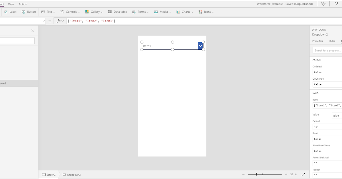 Persnickety about PowerApps: Creating Collections Manually and Using Them