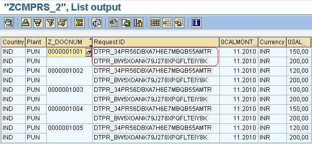 Sap bi materials: Infocube Compression