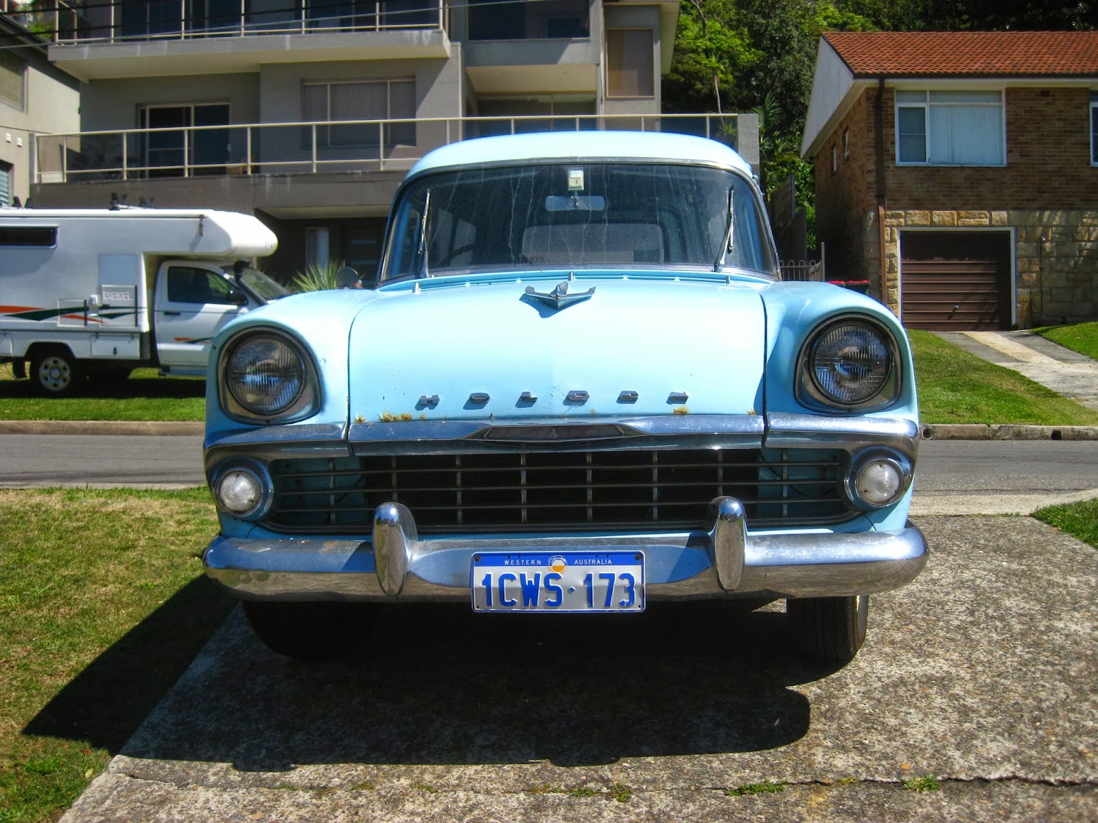 Aussie Old Parked Cars: 1961 Holden EK Panel Van