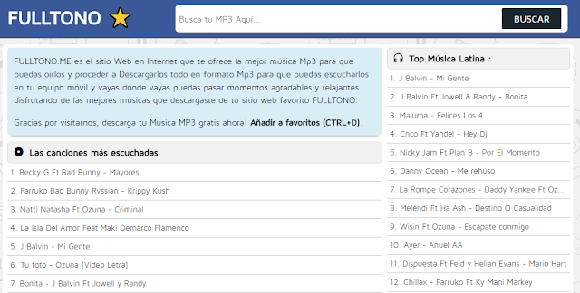 FullTono.ME - Escucha y descarga mp3 gratis