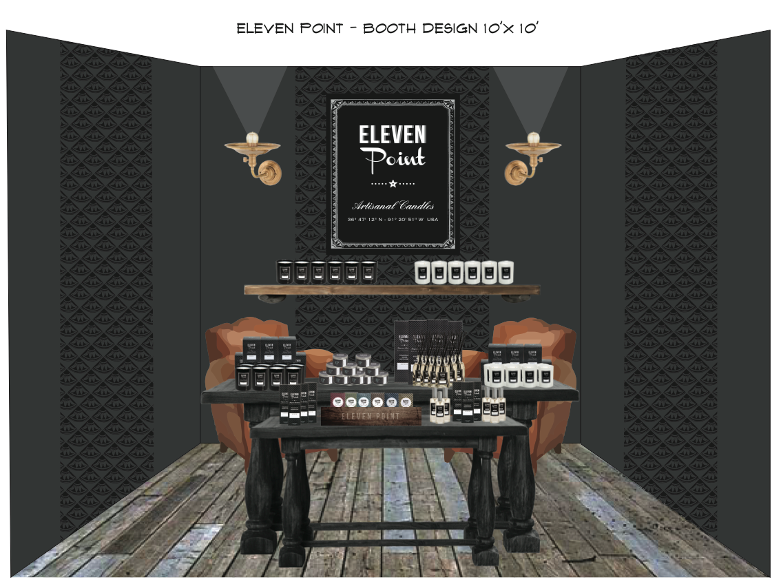 bluedogz design: The Mock-up; From an idea to a booth