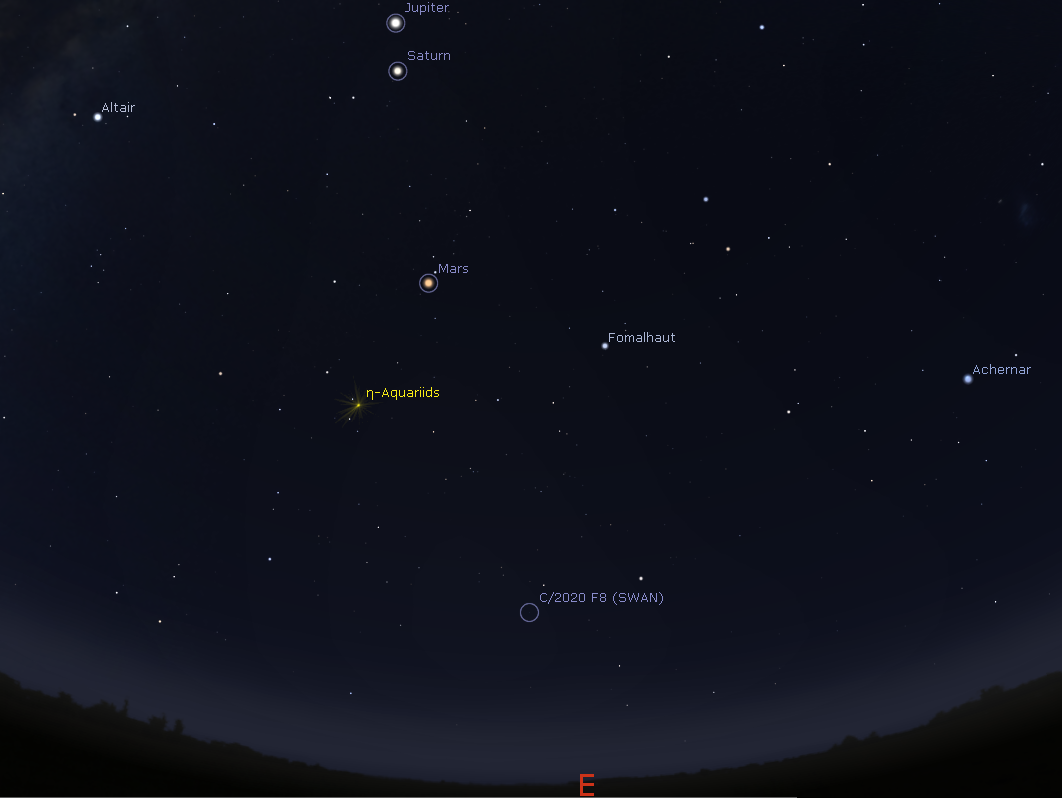 Astroblog: Eta Aqaurid Meteor Shower 6-8 May, 2020