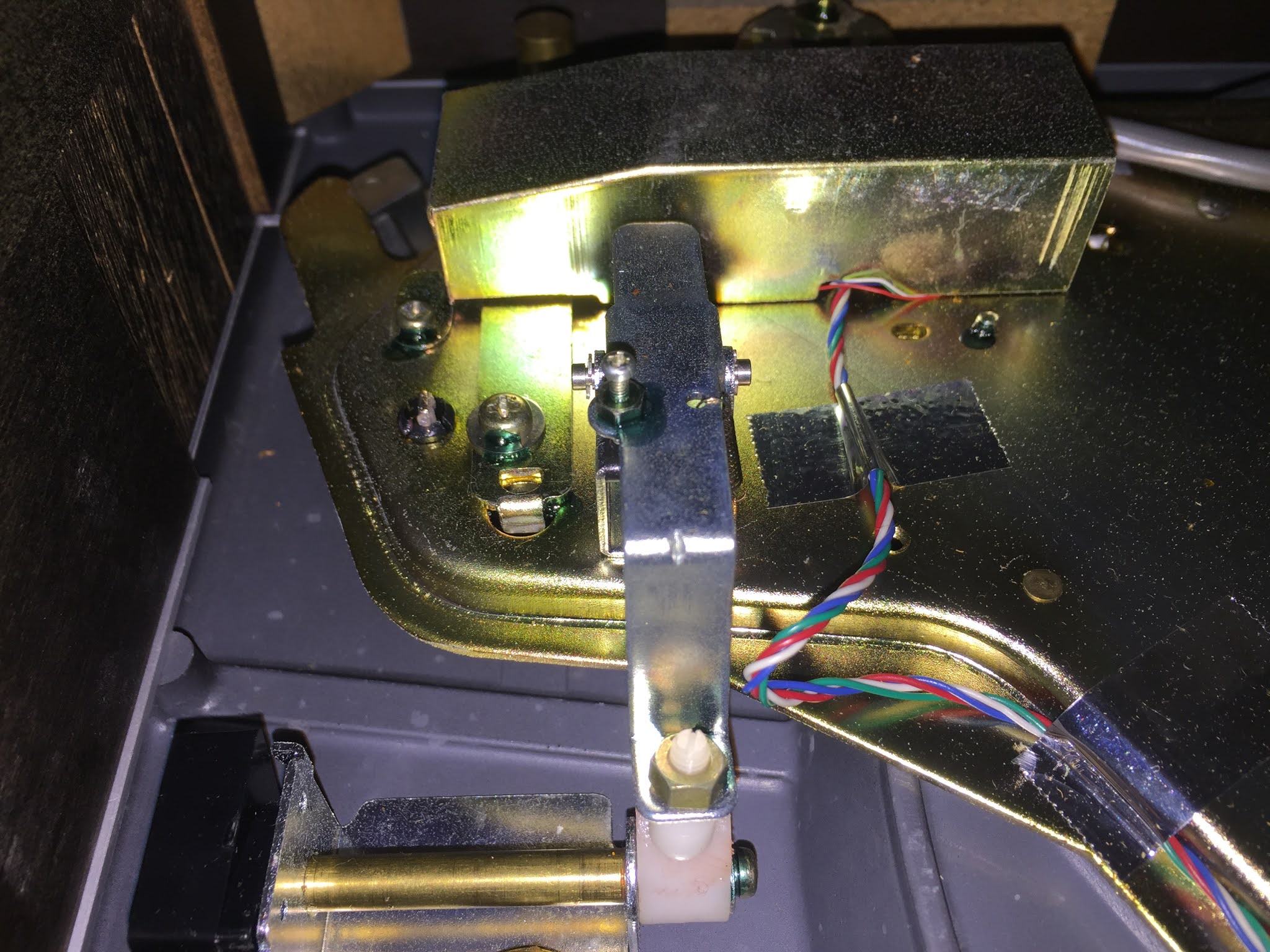 a vintage Sonab 85S / Yamaha CP-500 turntable