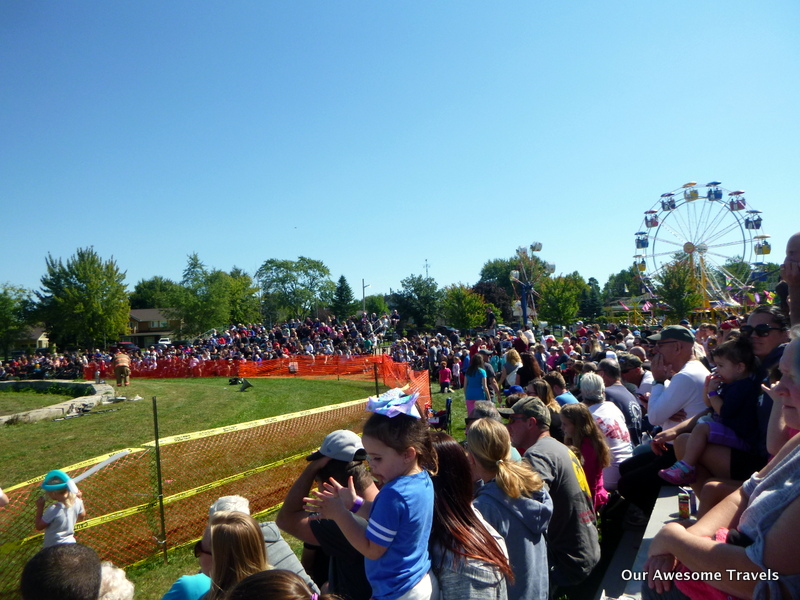Our Awesome Travels: Forest Fall fair and Demolition Derby yesterday ...