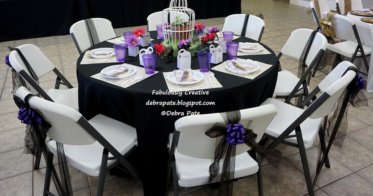 Fabulously Creative: BIRD CAGE THEMED PARTY Table # 8