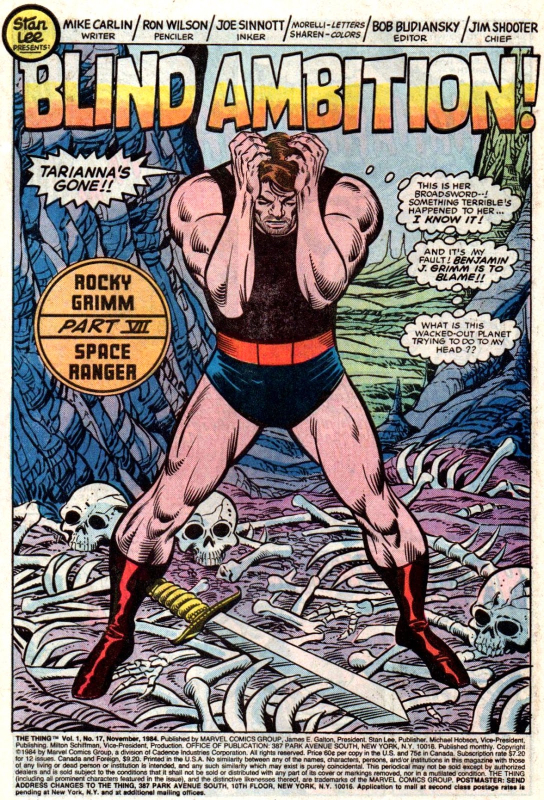 CRIVENS! COMICS & STUFF!: THE THING COVER & SPLASH PAGE GALLERY - PART ...