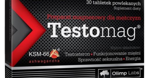 SUPLEMENTOS DEPORTIVOS: TESTOMAG 30 CÁPSULAS