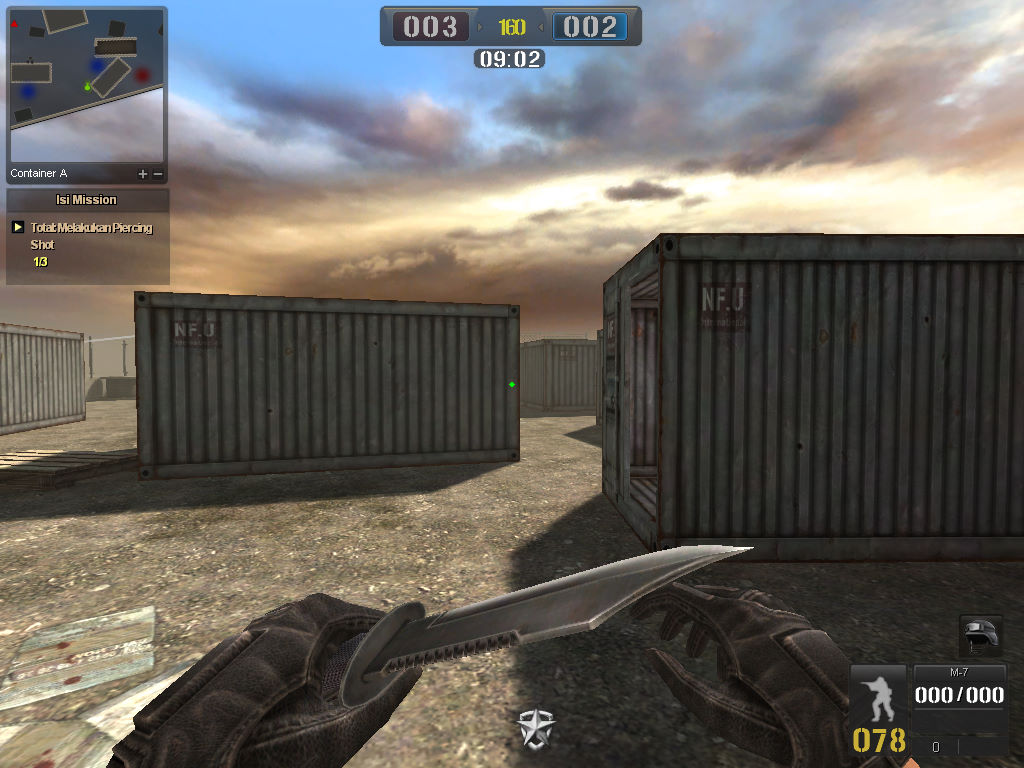 Cara mudah bermain di map crackdown dalam game Point Blank