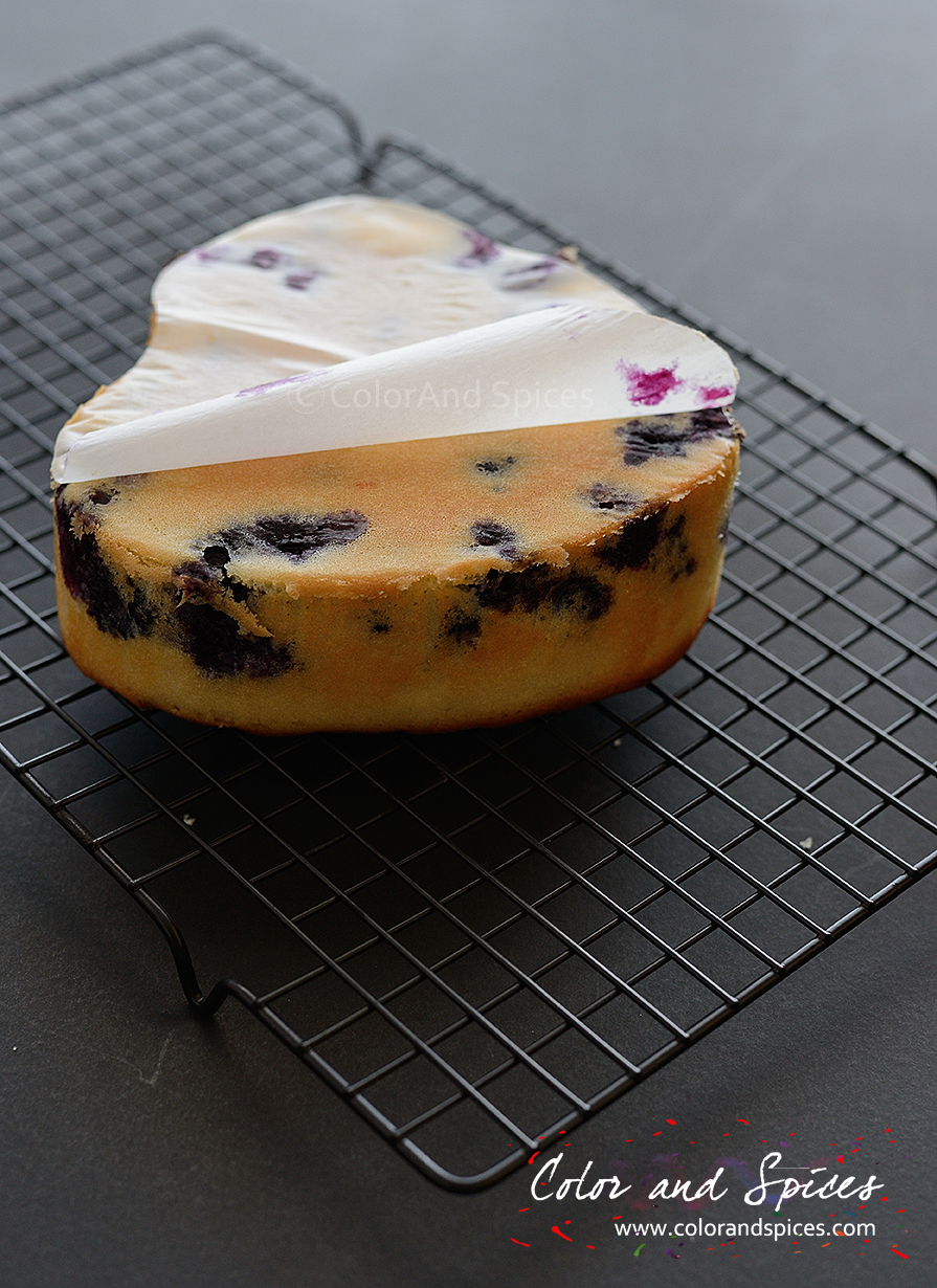 Color and Spices: Blueberry cake...