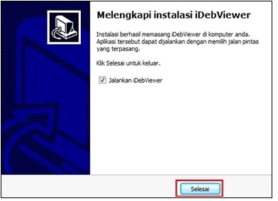 Tutorial Instalasi Aplikasi iDeb Viewer