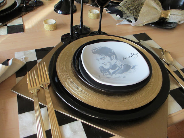 The Welcomed Guest: Elvis' Birthday Tablescape