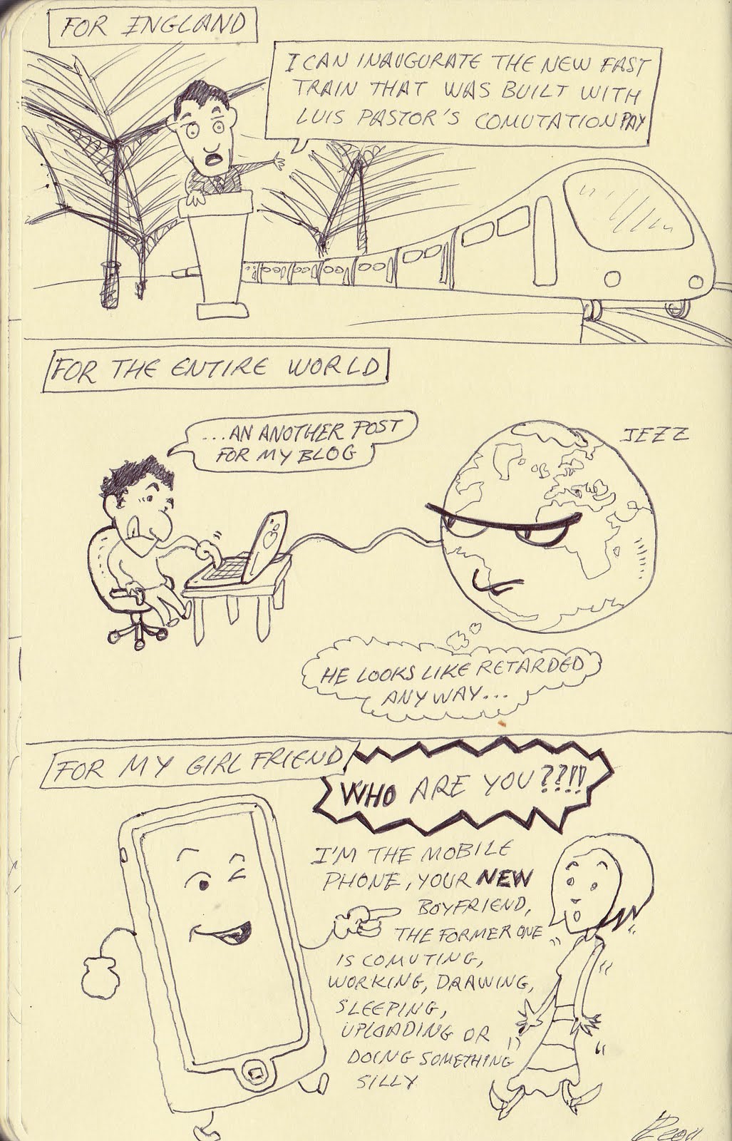 A CARTOON A DAY: WHAT I AM