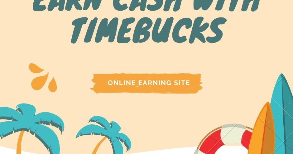 How to earn money with TimeBucks