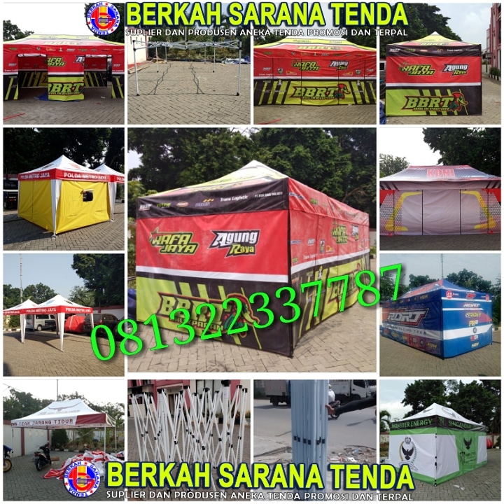 Jual Tenda Terpal | Promosi | Membrane | Sarnafil | Lipat | Kanopy