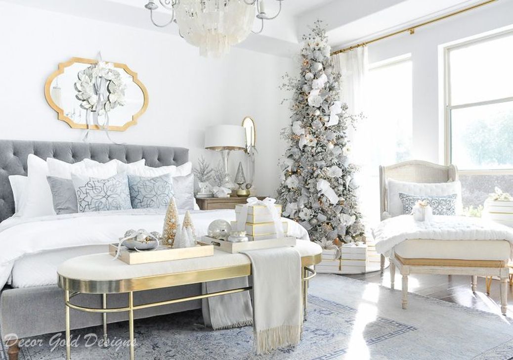25 NICE WINTER THEME BEDROOM DECORATION IDEAS - Home Manggeng